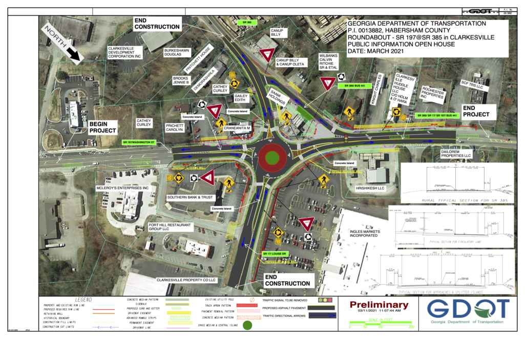 GDOT closing public comments on Clarkesville roundabout - Now Habersham