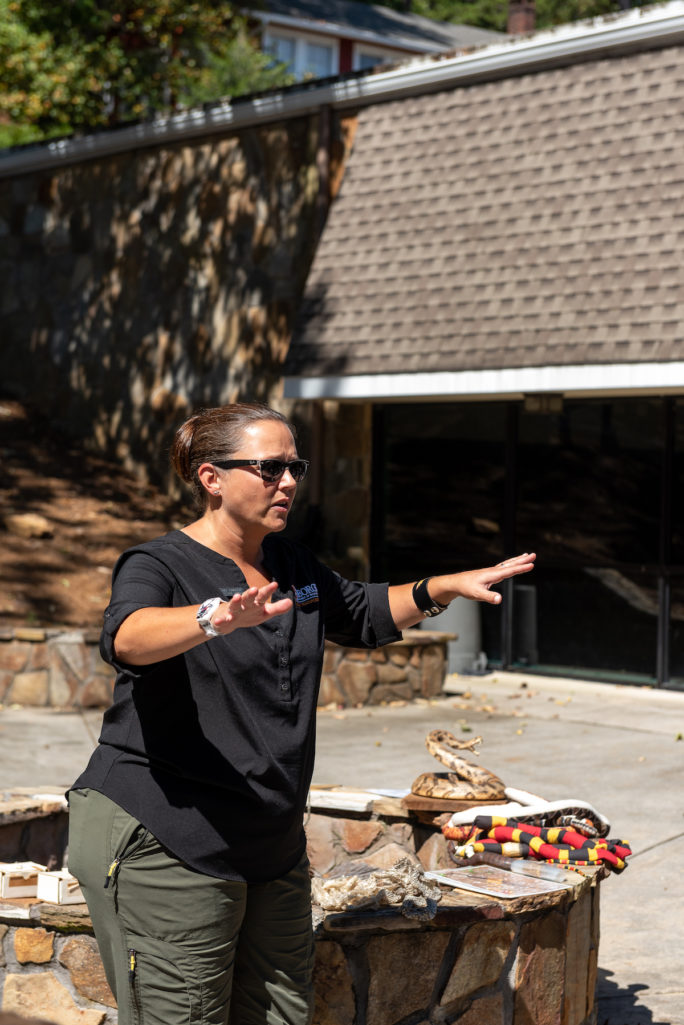 Snakes alive! Smithgall Woods Education Outreach leader visits TFS ...