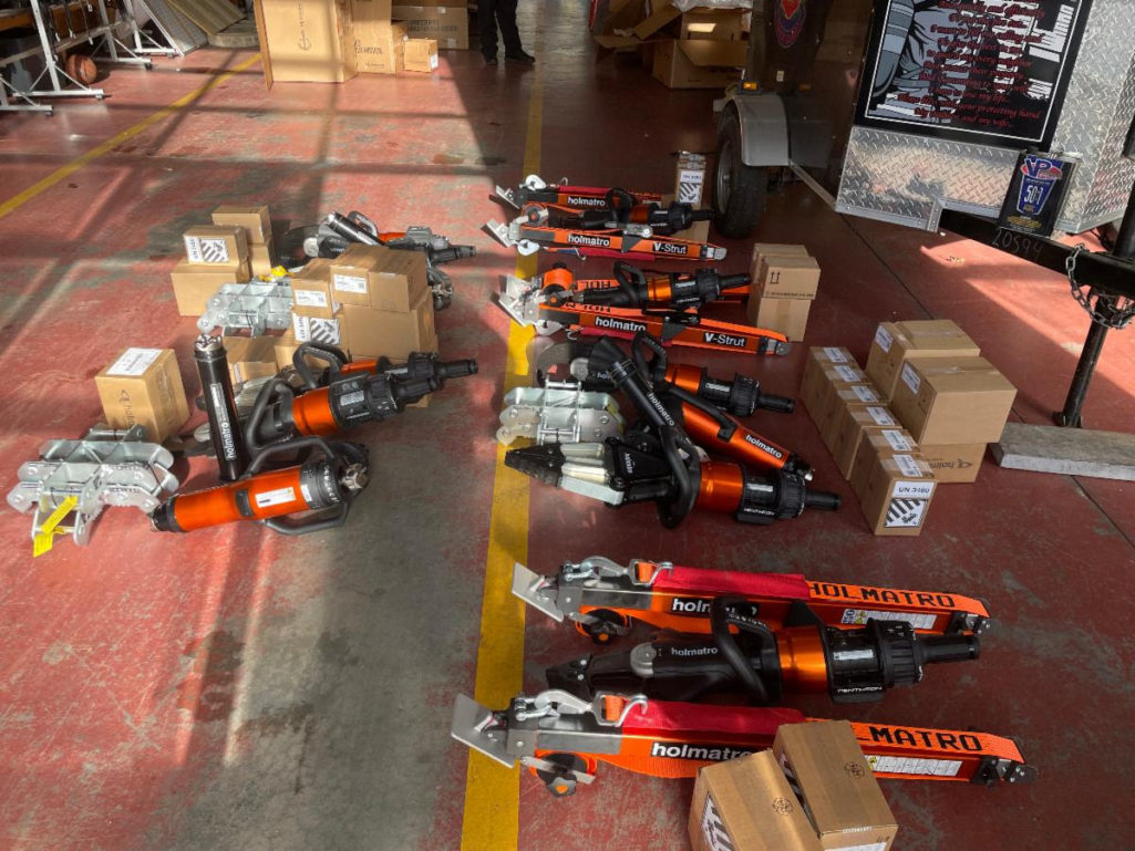 Fire department buys battery powered extrication equipment - Now Georgia