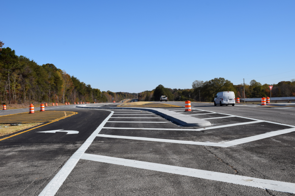 Mt. Zion Road RCUT completed - Now Habersham