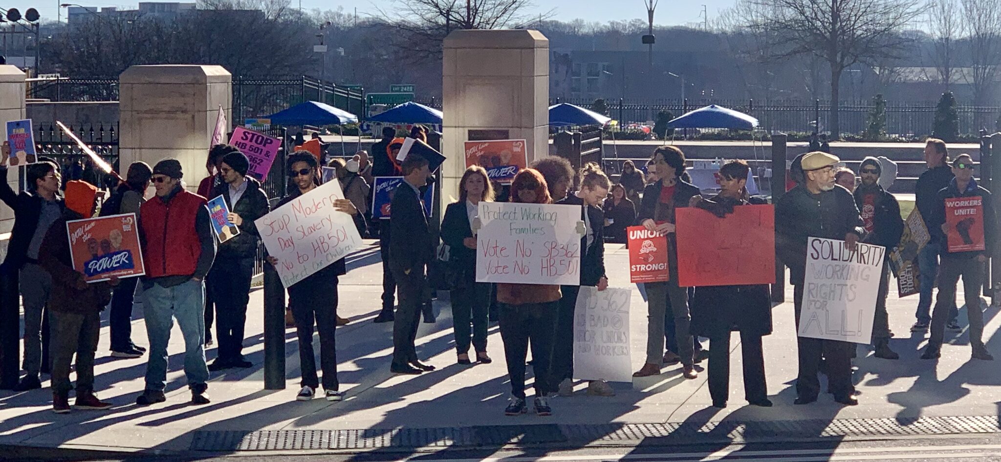 Georgia House sends bill to restrict union formation to governor’s desk ...