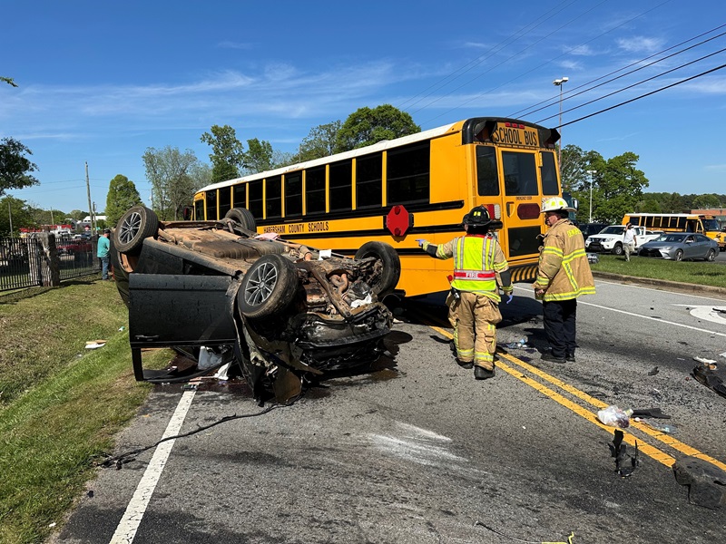 GSP releases names of drivers injured in wreck involving school bus ...