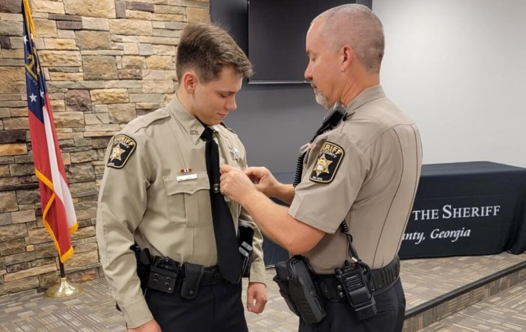 Hall County Sheriff's Office celebrates father/son deputies - Now Habersham