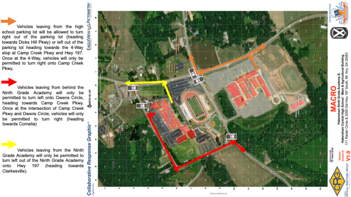 Habersham Central High School graduation night guidelines, traffic plan ...