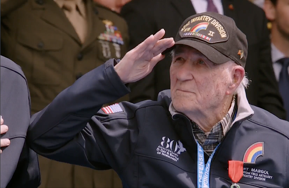 On 80th anniversary of D-Day invasion, Biden and Macron honor WWII ...