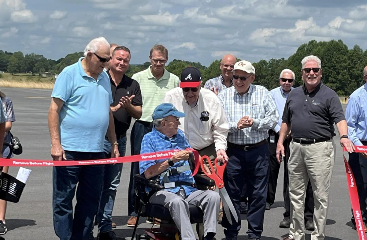 Habersham County Airport celebrates completion of runway - Now Habersham