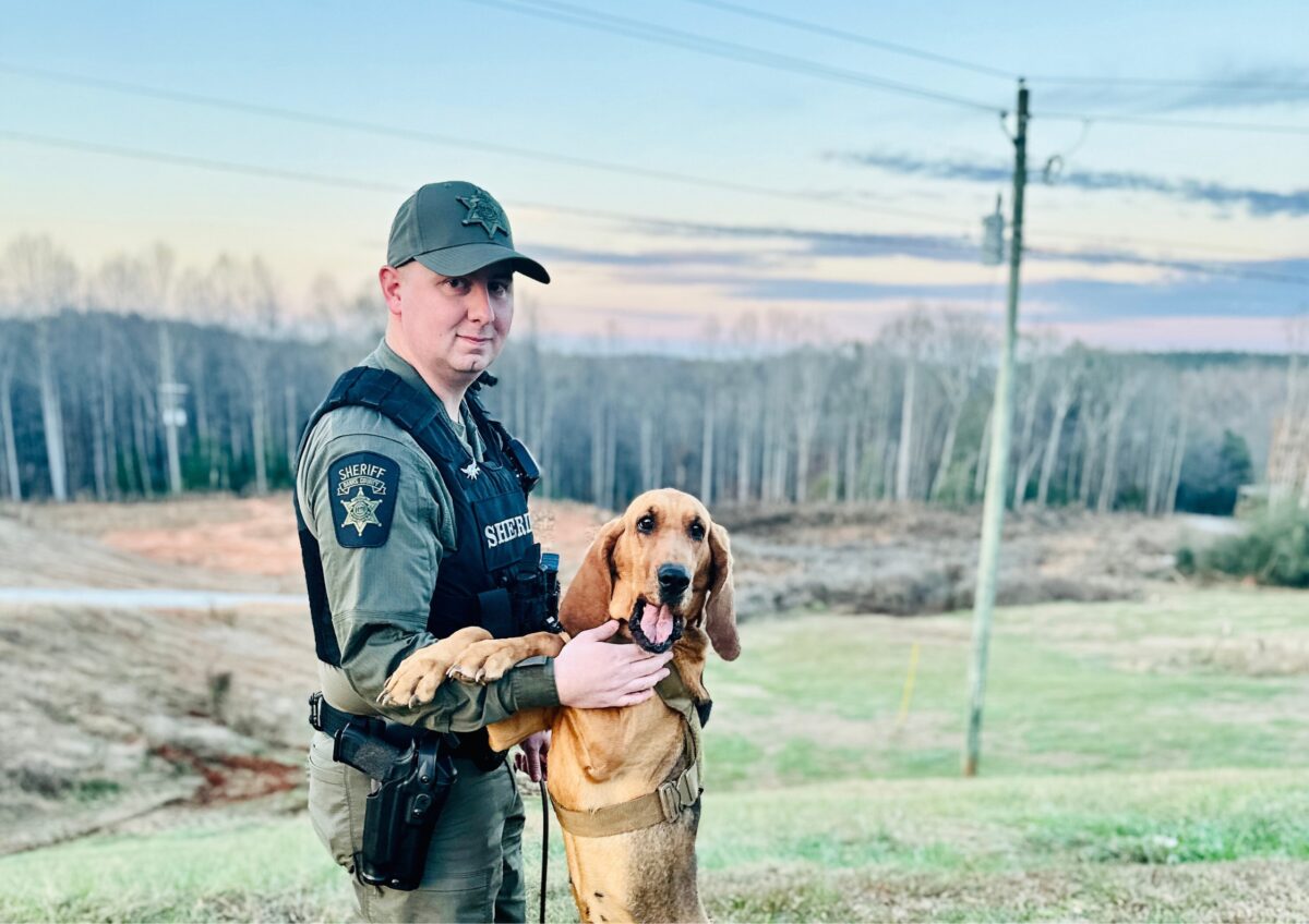 Rare partnership between a Banks County Sheriff's Officer and his K9 ...
