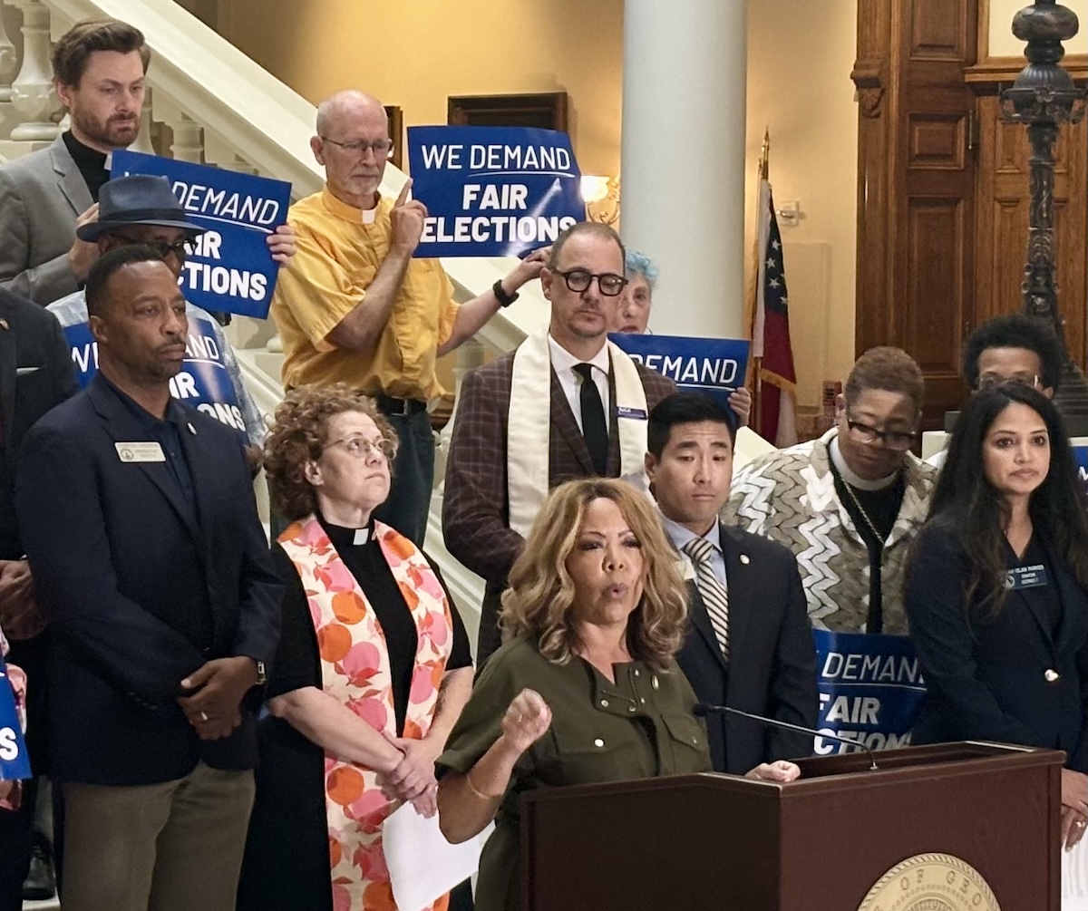 Democrats sue state election board over new vote certification rules ...