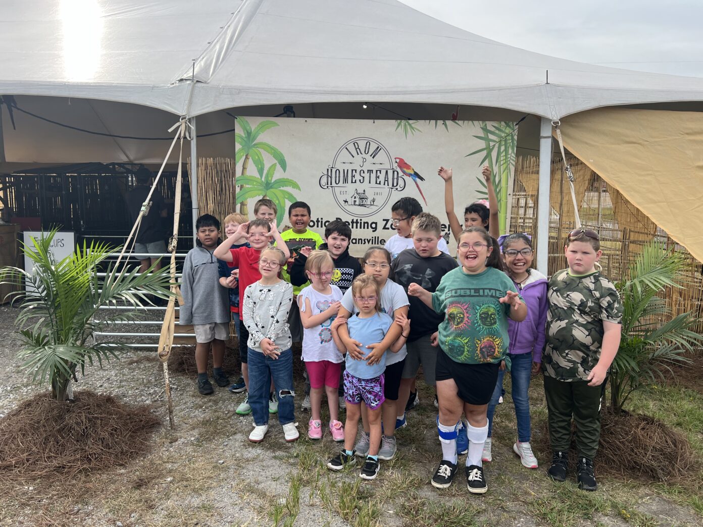 Fourth grade Farm-tastic Day at Chattahoochee Mountain Fair - Now Georgia