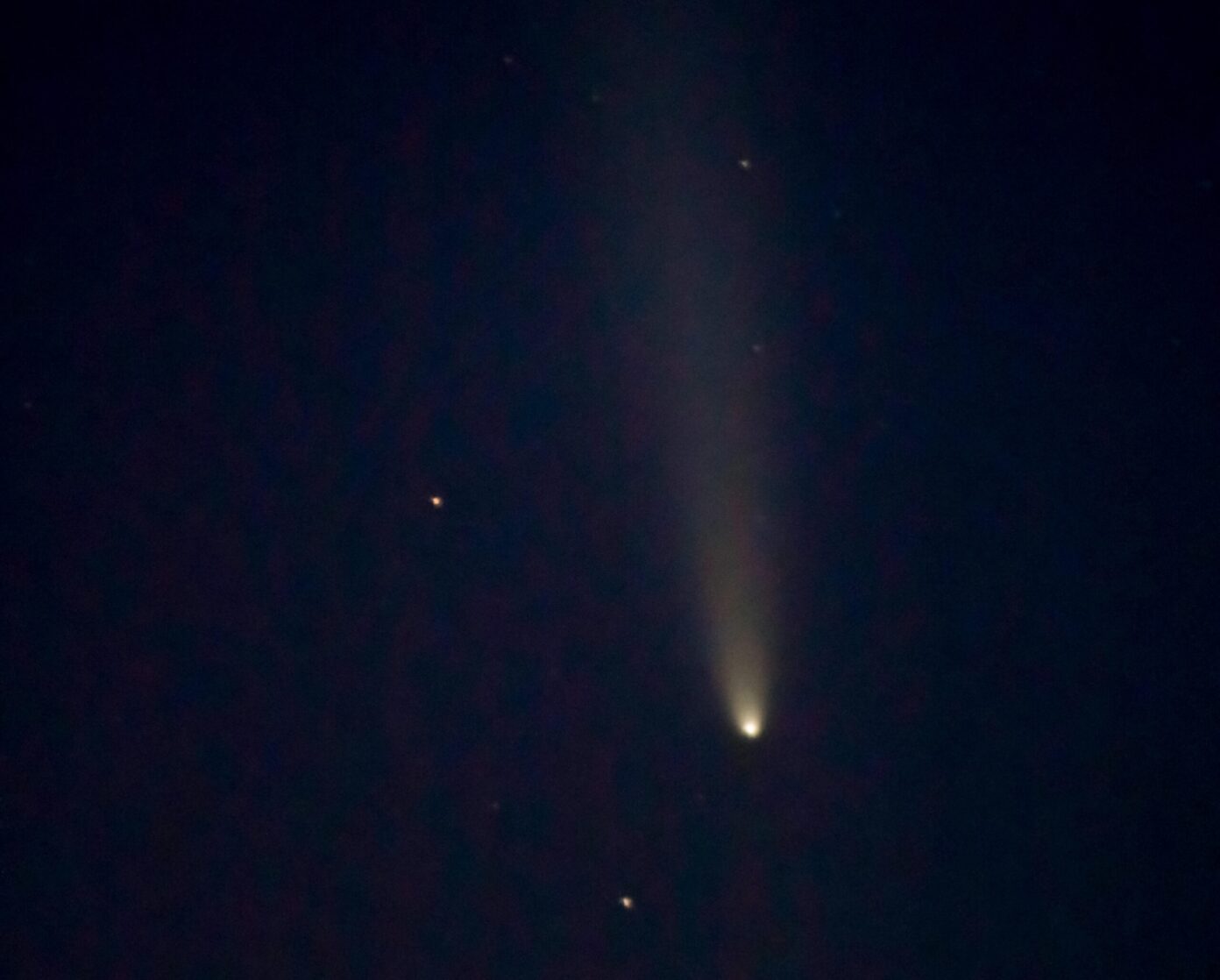 Comet ATLAS putting on grand evening show - Now Habersham