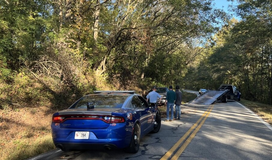 Rollover wreck temporarily stalled traffic on New Liberty Road - Now ...