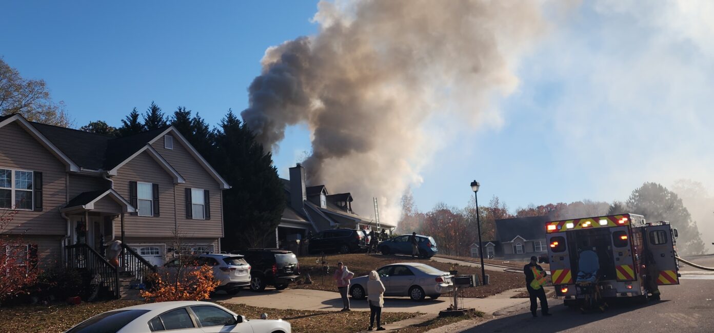 Hall County fire displaces family - Now Habersham