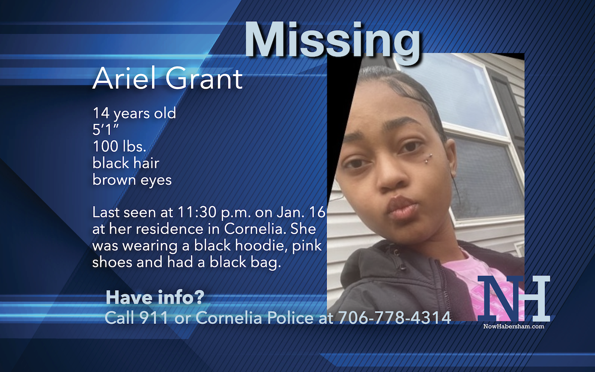 Cornelia police seek help locating 14-year-old runaway - Now Habersham