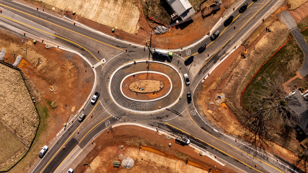 Traffic pattern shift for Hwy. 115 roundabout - Now Habersham