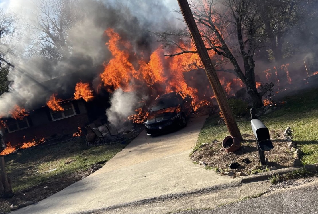 Firefighters battle residential fire in Gainesville - Now Habersham