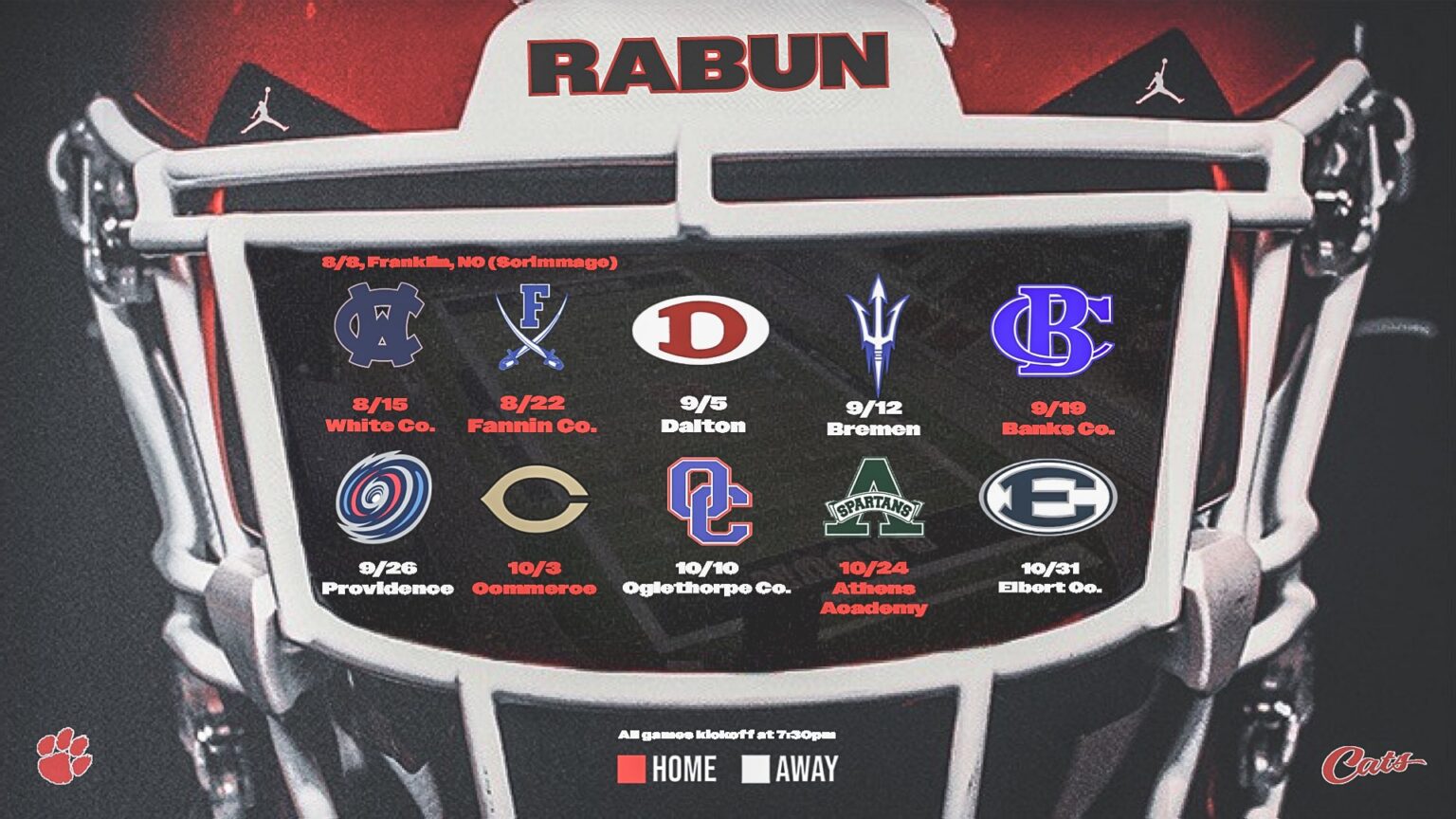 Rabun County 2025 football schedule - Now Habersham