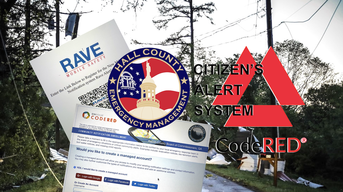 How to sign up for CodeRED and other severe weather alerts - Now Habersham How to sign up for CodeRED and other severe weather alerts - Now Habersham