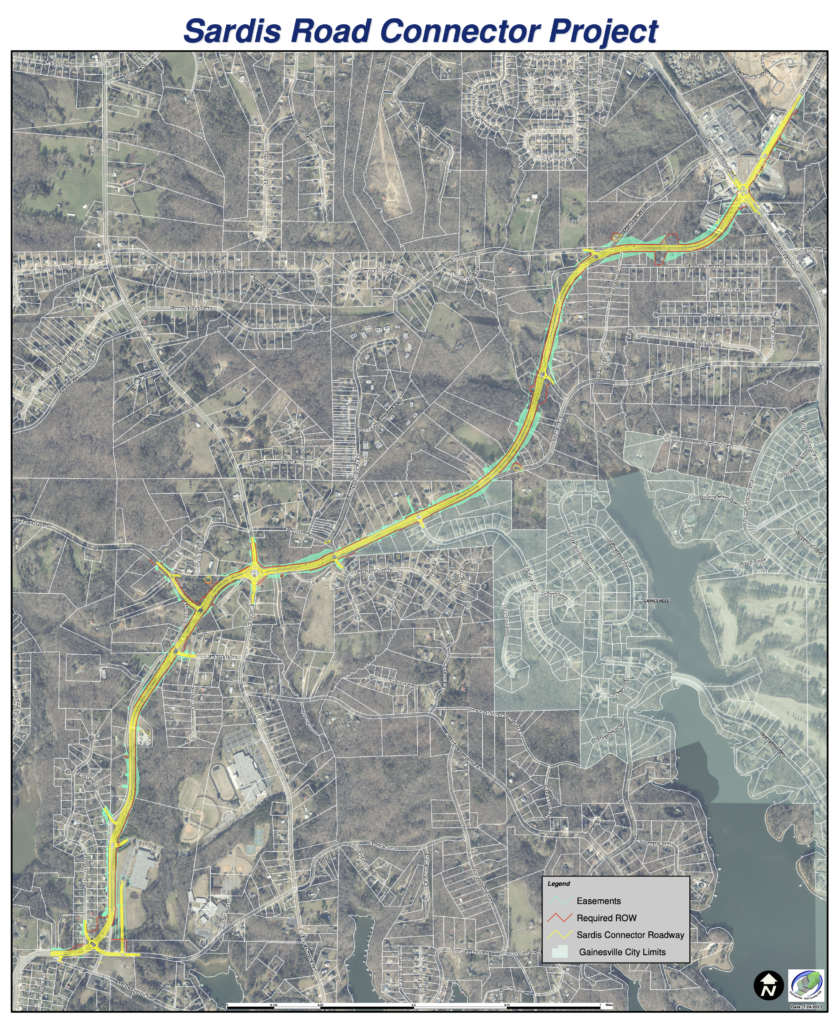 Hall County to break ground on long-awaited Sardis Road Connector - Now ...