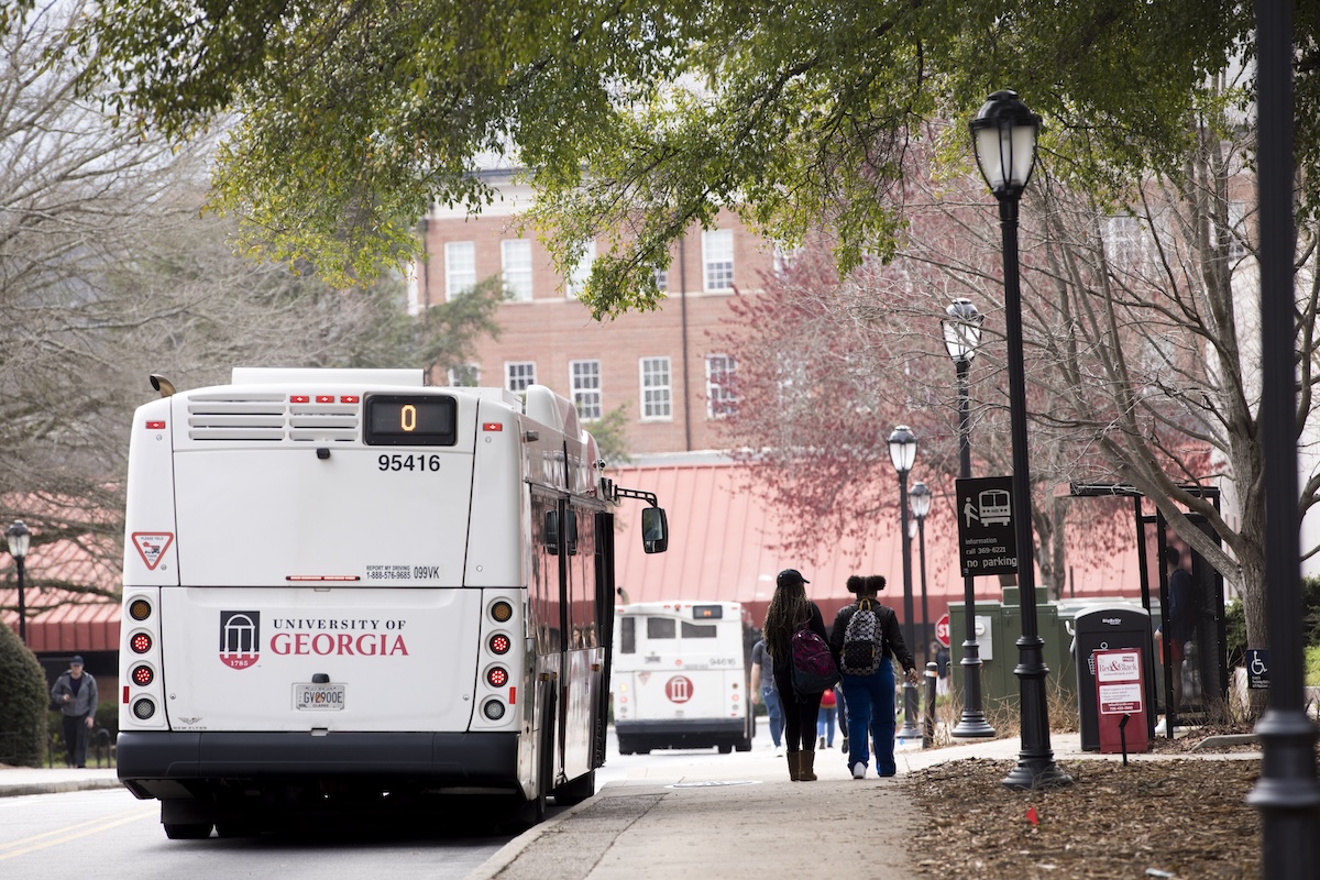 UGA student hit by bus on campus - Now Habersham