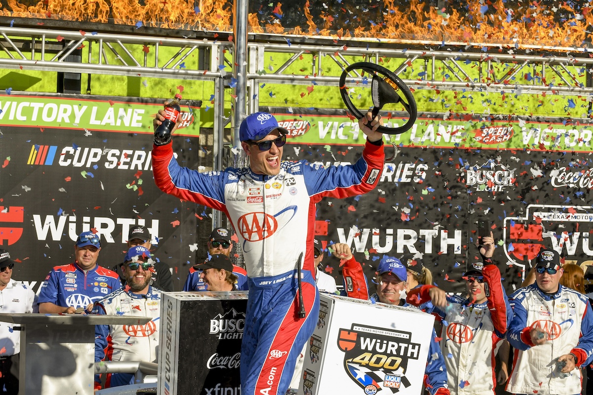 Reigning Cup champion Joey Logano gets 1st win this season in overtime ...