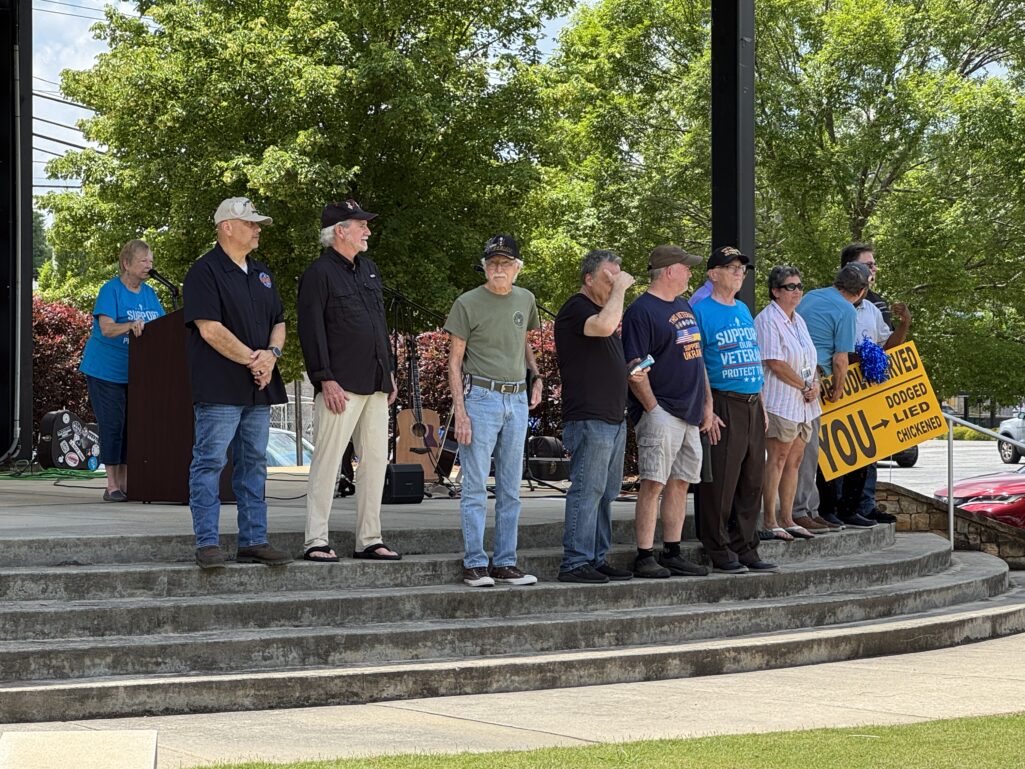 Politicians side with veterans at Cleveland rally - Now Habersham