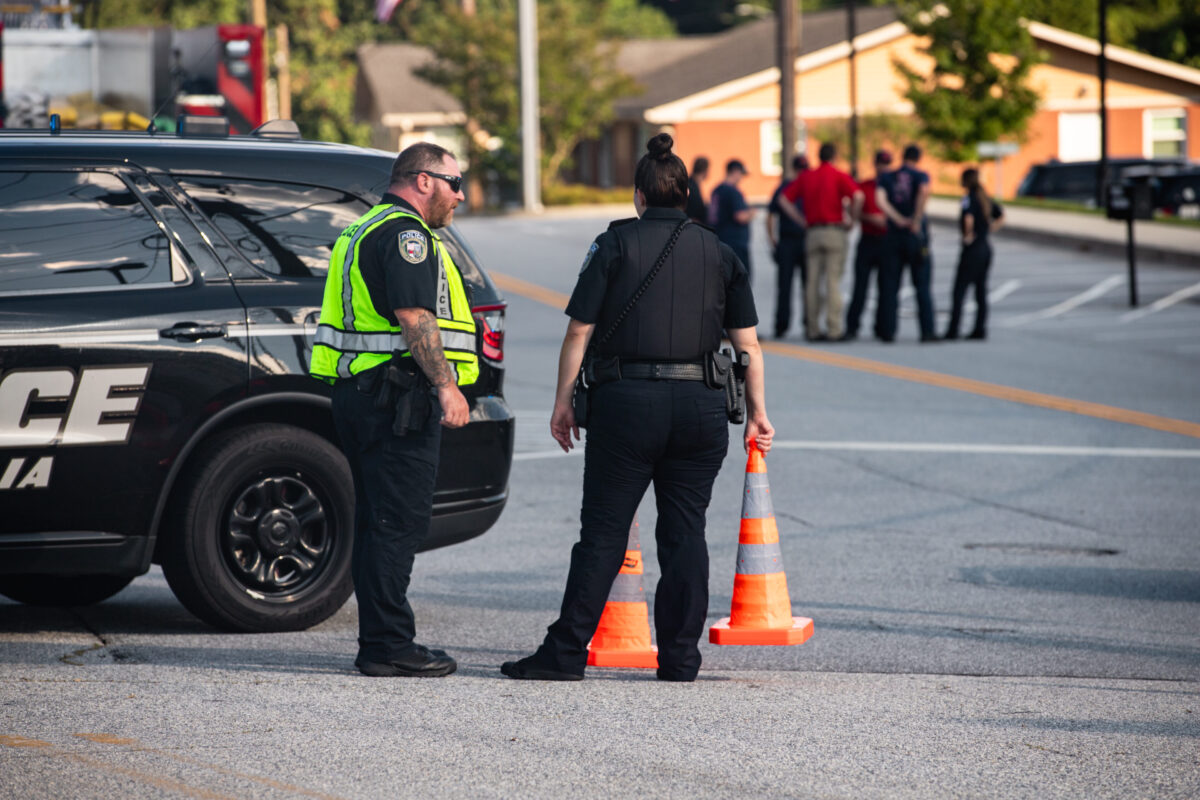 GBI Bomb Squad clears grenade threat at Cornelia Police Department ...