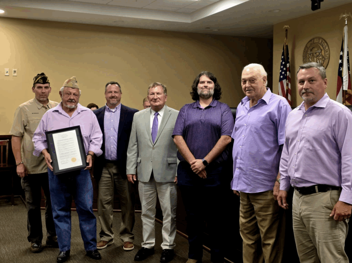 Habersham becomes Purple Heart County, pledges to honor local heroes ...