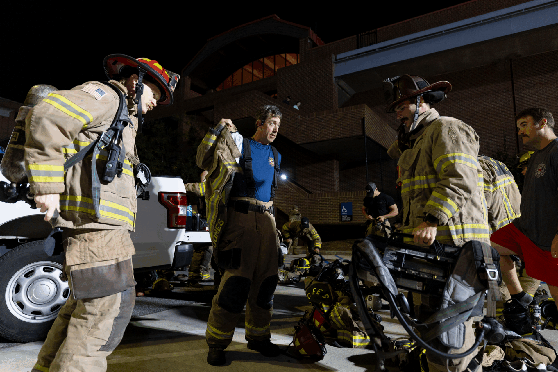 UGA cadets, first responders climb in remembrance of those lost on 9/11 ...