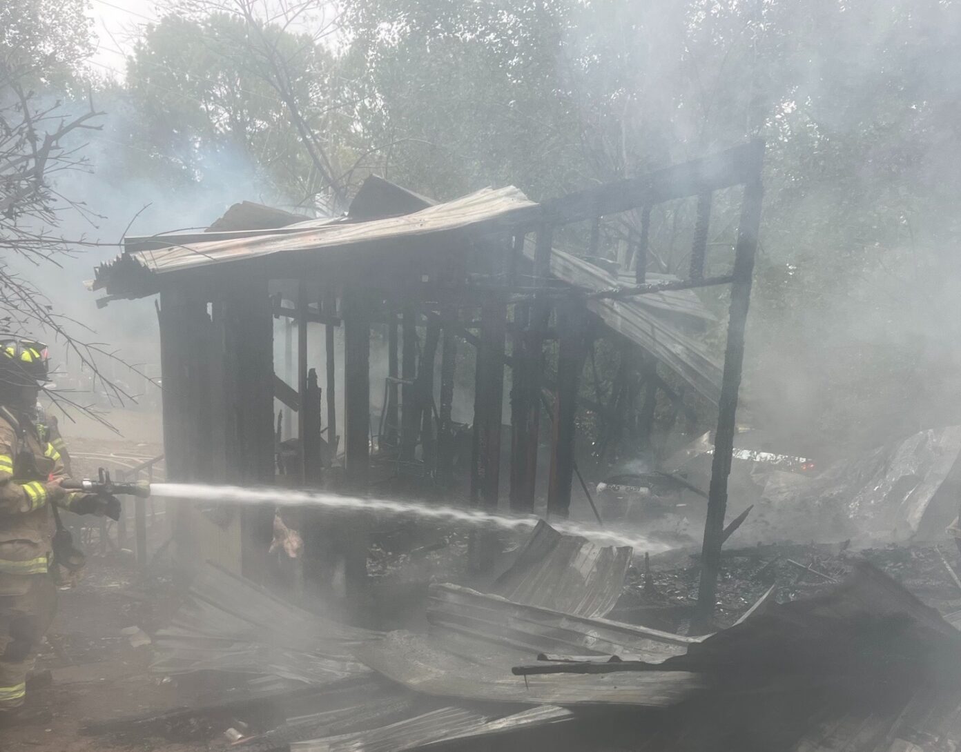 Mobile home destroyed in Hall County fire, no injuries reported - Now ...